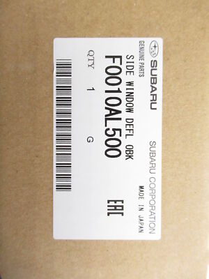 Genuine OEM Subaru F0010AL500 Side Window Deflectors Rain Guards 2015 ...