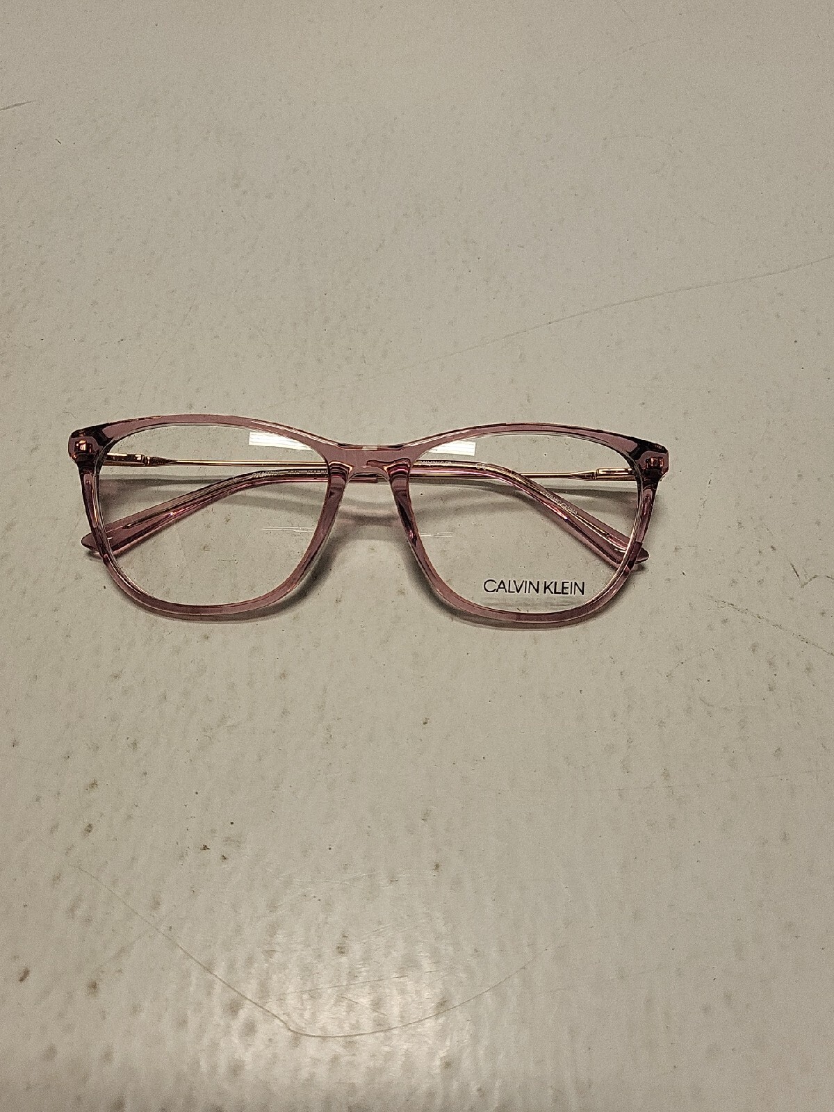 Calvin Klein CK18706 535 Crystal Mauve Laminate Cat Eye Eyeglasses | eBay