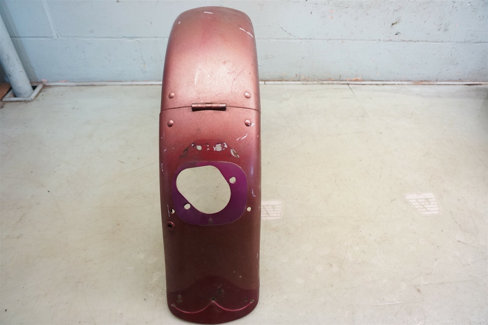 Harley Panhead Knucklehead rear fender El Fl ohv Shovelhead pan *2597 ...