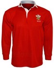 Wales Rugby Shirt RED Retro Classic Traditional Welsh Top All Sizes S ...