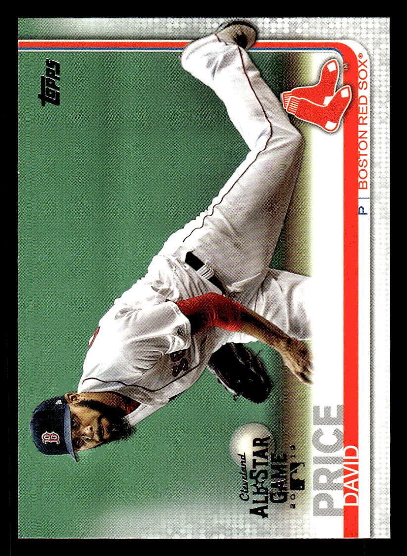 2019 Topps #13 David Price All-Star Game Foil Stamp Extra 35% Off 4+ | eBay