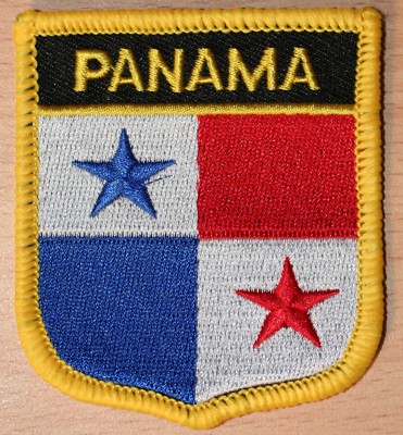 Panama Shield Country Flag Embroidered PATCH Badge P1 | eBay