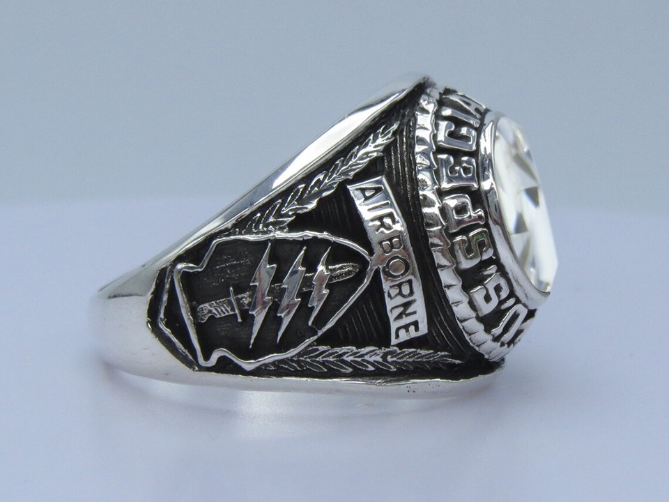 SILVER 925 , USSF RING , US SPECIAL FORCES RING , USSF RING USSF , US ...