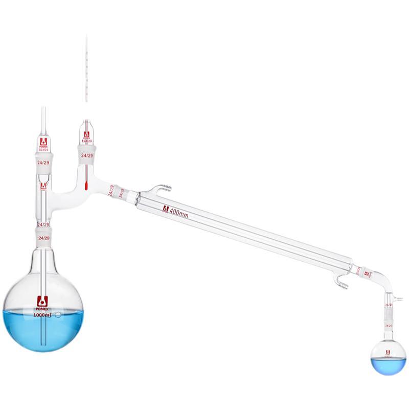 Advanced Vacuum Distillation Glass Set 250ml-1000ml Full Glass Lab ...