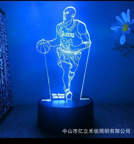 Kobe basketball LED Night Light Table Lamp Boys Room decoration gift ...
