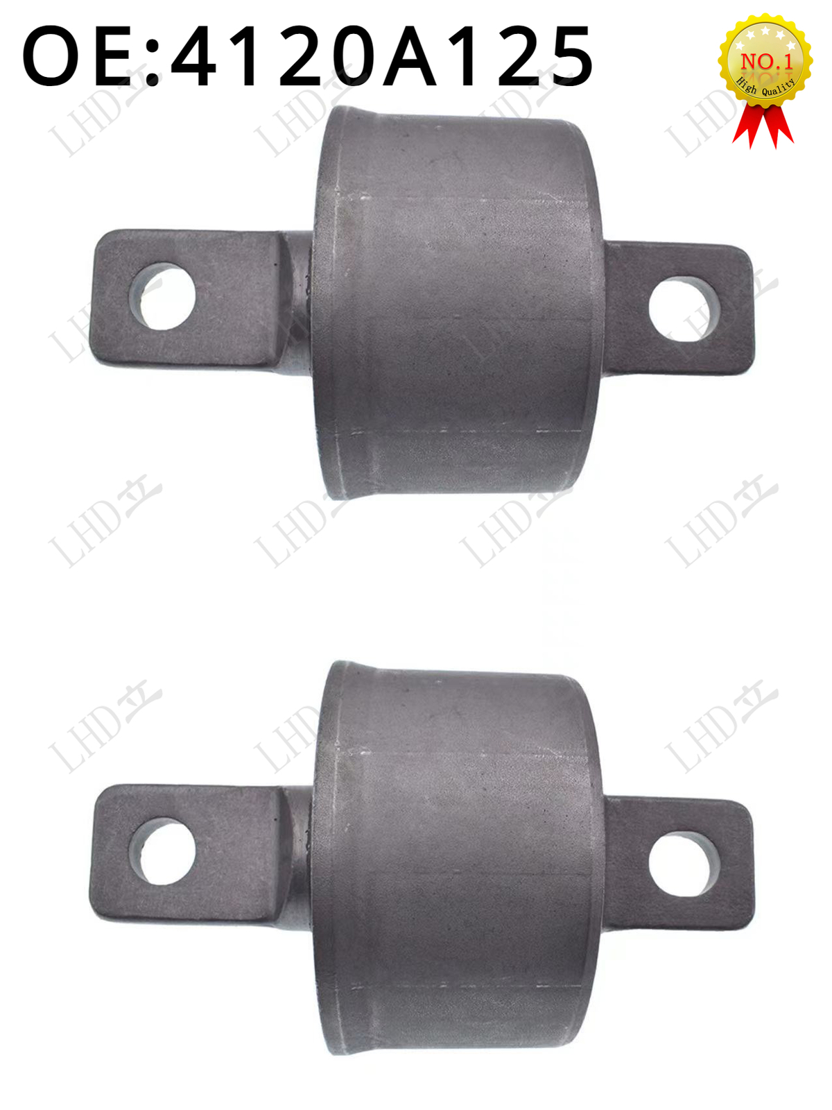 2 Pcs Trailing Arm Bush 4120A125 Fits For Lancer 2008-2017 OUTLANDER ...