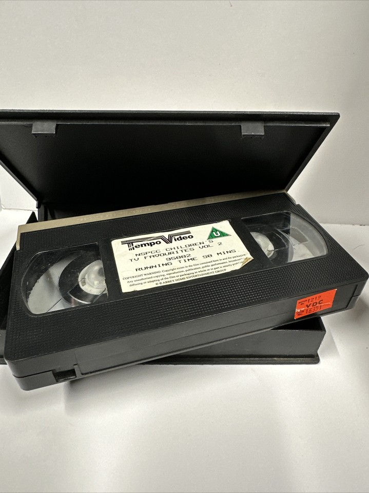 Children's TV Favourites NSPCC 1987 VHS VGC posted with tracking | eBay UK