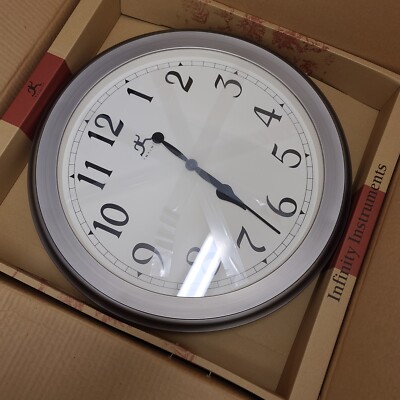 Infinity Instruments Wall Clocks Argent 20 in. New in box | eBay