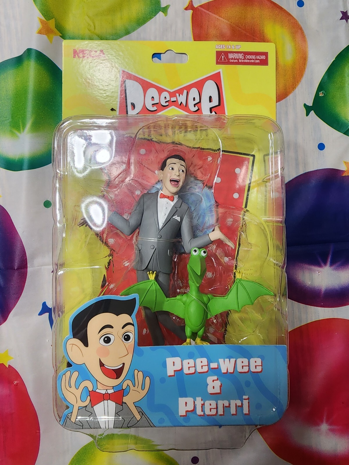NECA+Pee-wee%E2%80%99s+Playhouse+Action+Figure+Pee-wee+and+Pterri. for ...