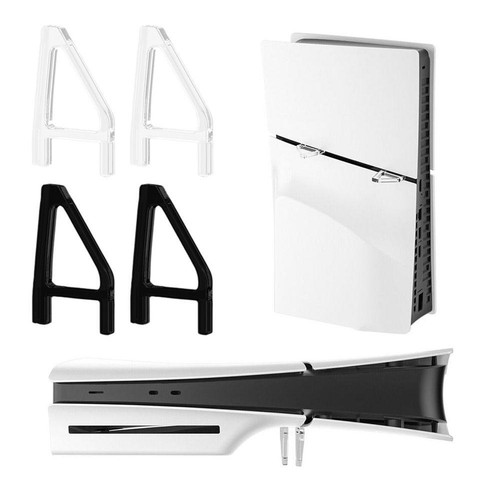 For Ps5 Slim Stand Desktop Host Storage Rack Simple Holder Game ...