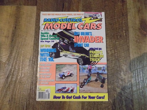Vintage Radio Control Model Cars magazine May 1993! Tamiya, Losi, Novak ...