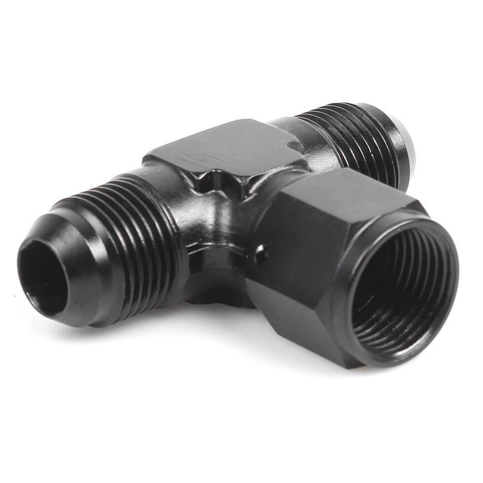 3-Way Tee T-Piece Swivel Fitting Adapter 4AN 6AN 8AN 10AN 12AN Male to ...