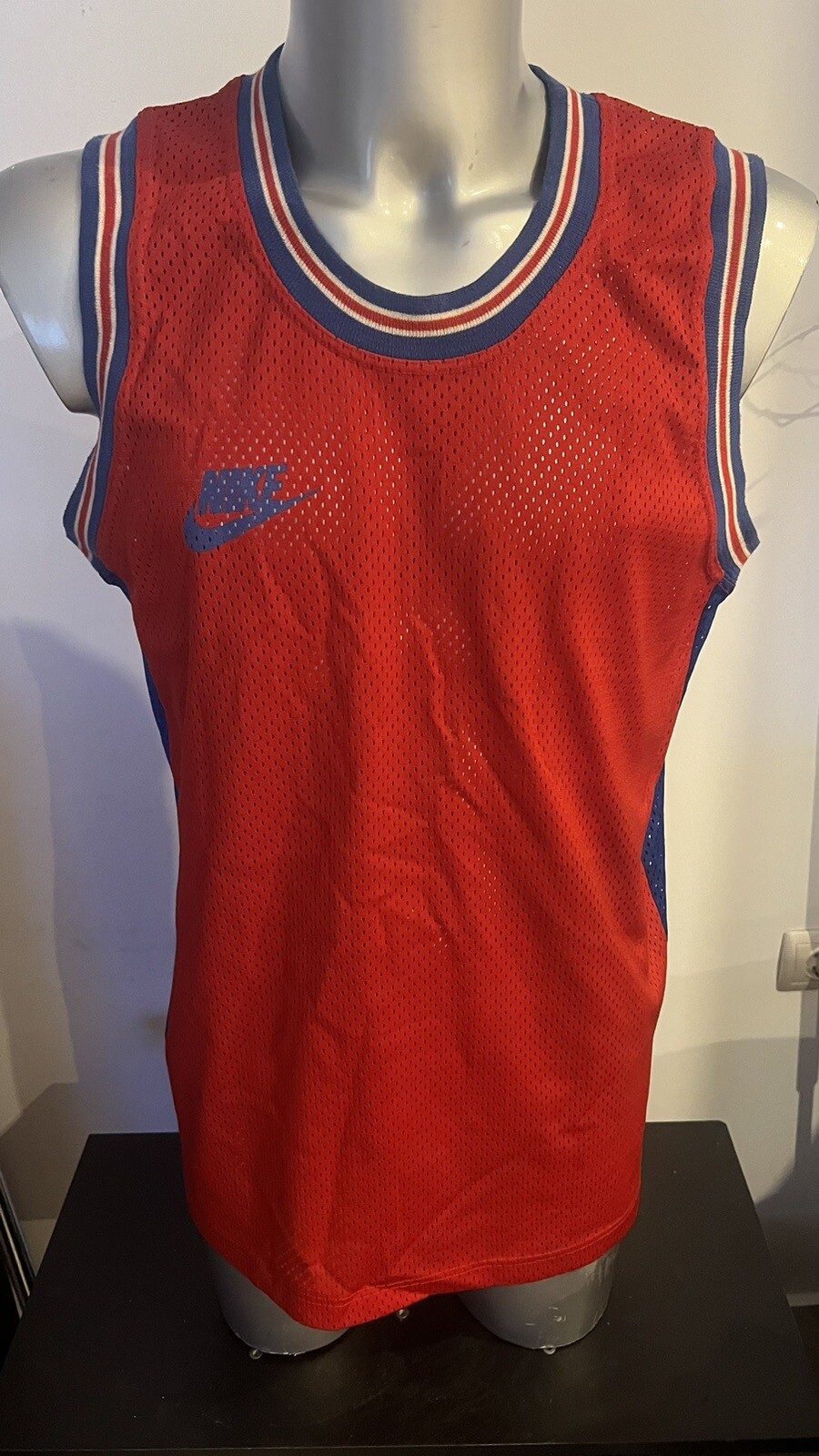 Nike Vintage Basketball Jersey Template 90s Red Blue … - Gem