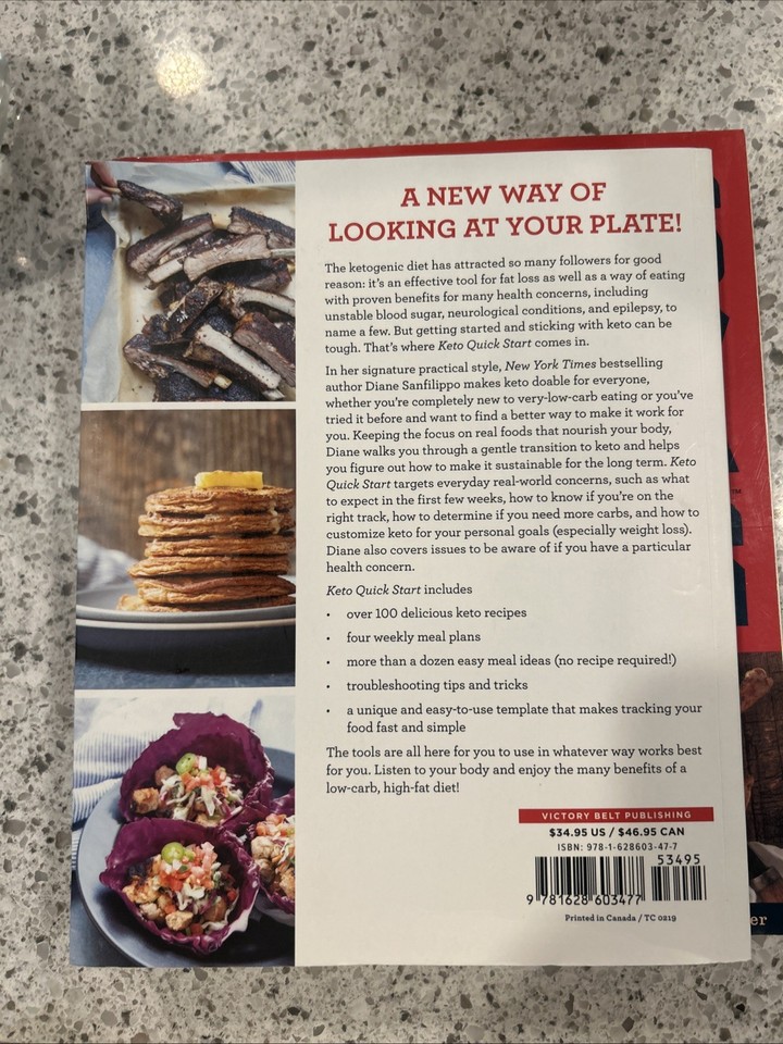 Keto Quick Start : A Beginner's Guide to a Whole-Foods Ketogenic Diet ...