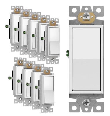 Rocker - White Rocker Switch