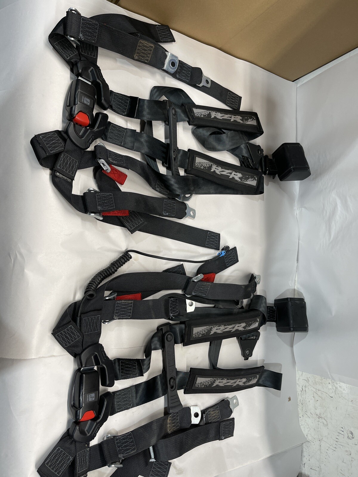 2-2020-23 POLARIS RZR PRO XP TURBO R PRO R CLICK 6 HARNESS RETRACTABLE ...