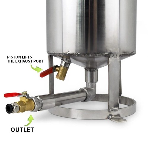 1PC Stainless Steel Cylinder Piston Pressure Bucket Piston Pressure ...