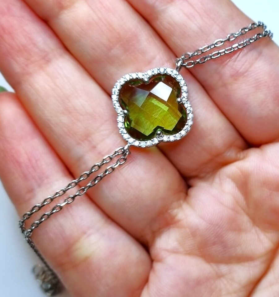 Diaspore Zultanite Color Change Bracelet 925K Silver Gift | US Duty ...