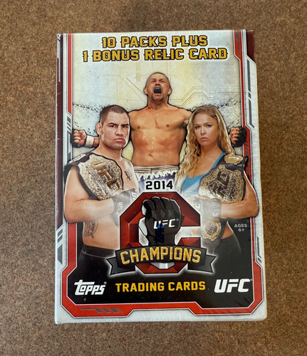 2014 Topps UFC Champions Box sealed [10 packs + Bonus Relic Card] | eBay