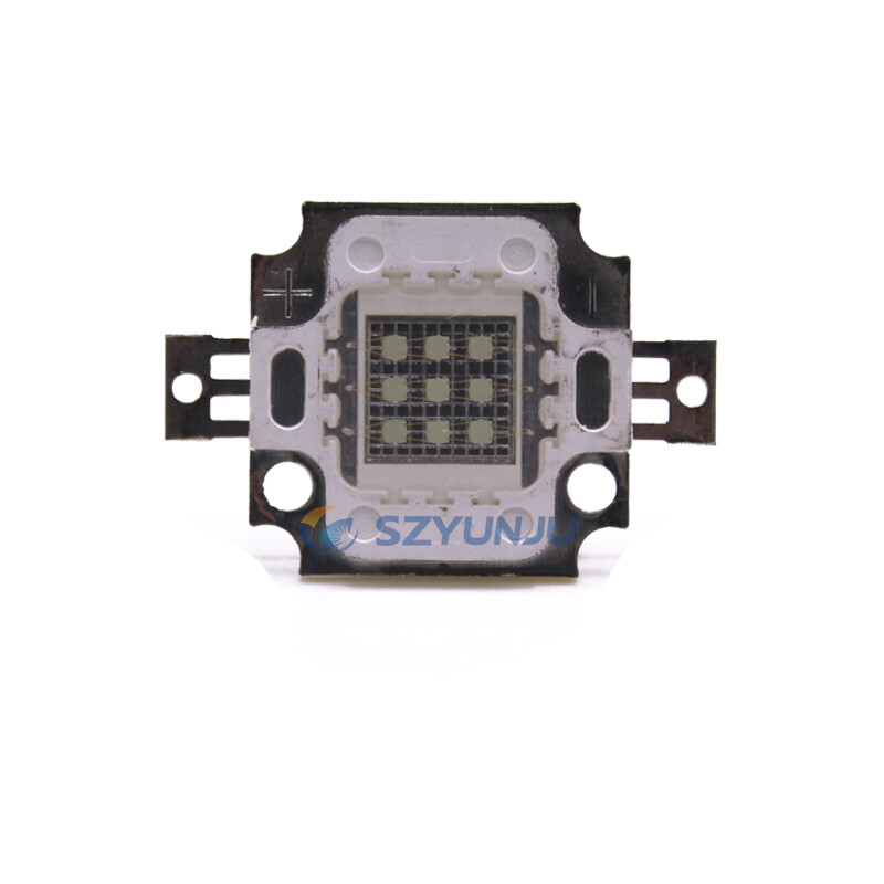 10W 9-11V 480-485nm High Power LED Cyan Cyan 1050mA 9LED Led Emitter ...