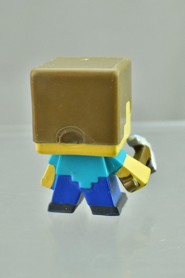 Minecraft Steve Pickaxe Mini Mojang 1" | eBay