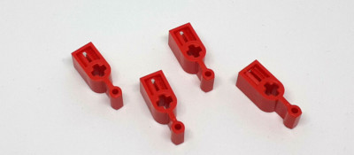4x Lego® NEU Technic Verriegelung 6641 rot Hebel Getriebe Schalter ...