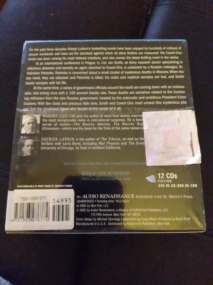 Robert Ludlum's The Moscow Vector 12 CD Set 9781593976774 | eBay