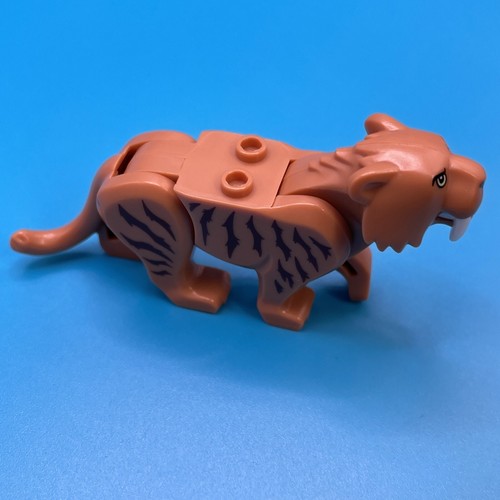 Lego Saber-Toothed Tiger Cat Minifigure 60193 60196 Arctic | eBay