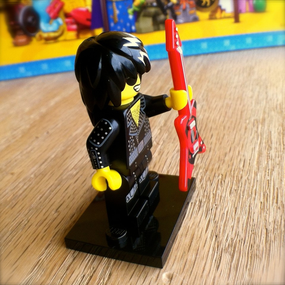 LEGO 71007 Minifigures ROCK STAR Series 12 SEALED NEW Minifigs Guitar ...