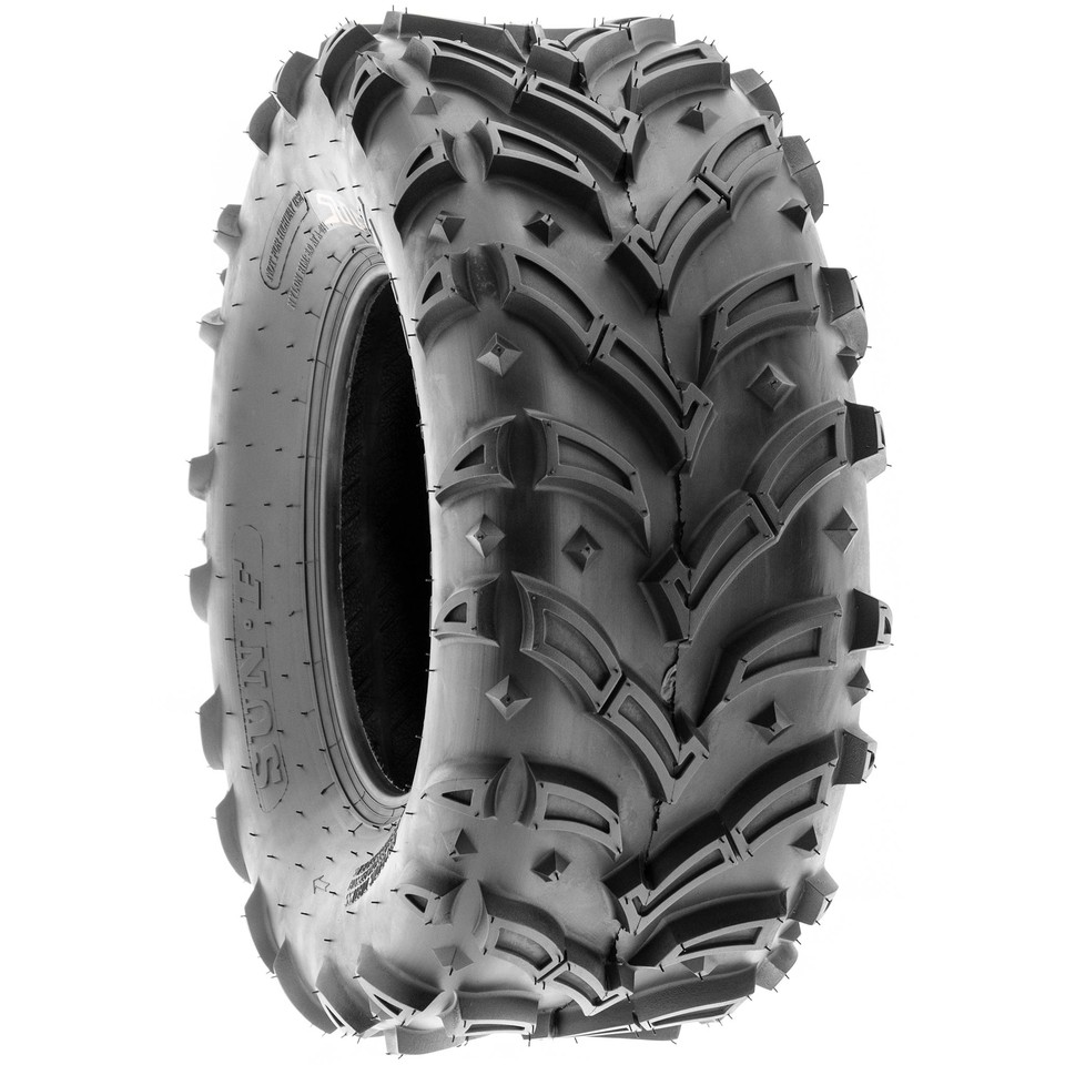Full Set 4, SunF 25x8-12 25x8x12 & 25x10-12 25x10x12 ATV UTV Tires 6 ...