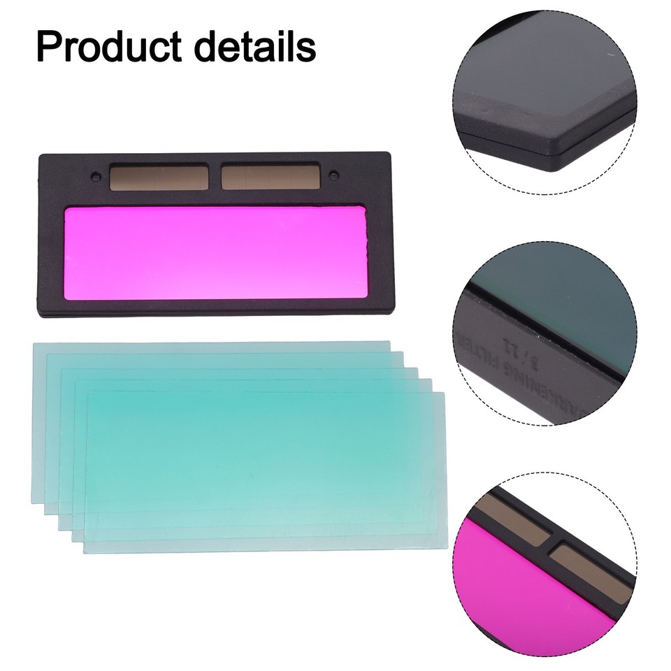 Welding Auto Darkening Lenses with Fast Response and 5 Film Protection ...