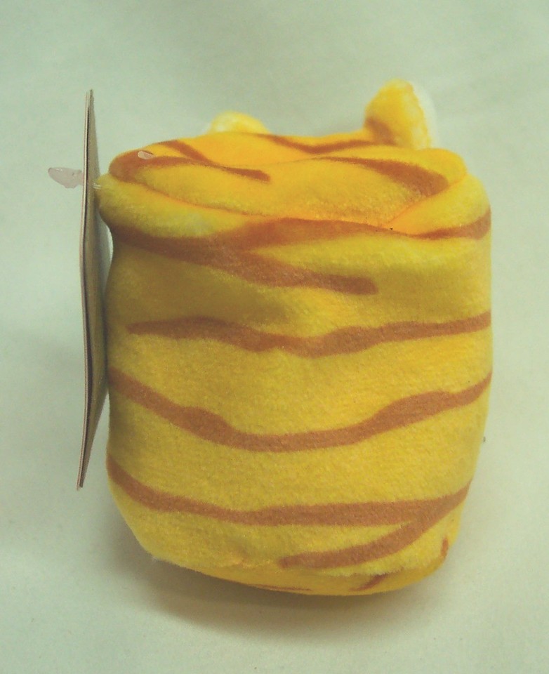 AURORA Pet Mallows MINI ORANGE TABBY CAT 2" Bean Bag STUFFED ANIMAL TOY ...