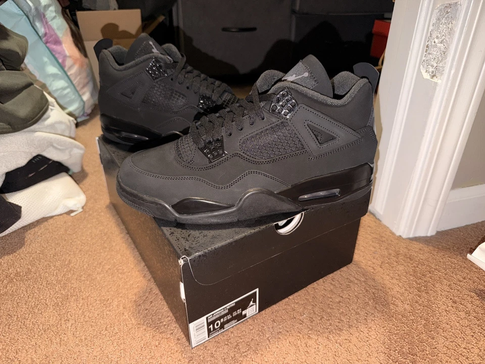 Jordan 4 Retro 2025 Black Cat | eBay