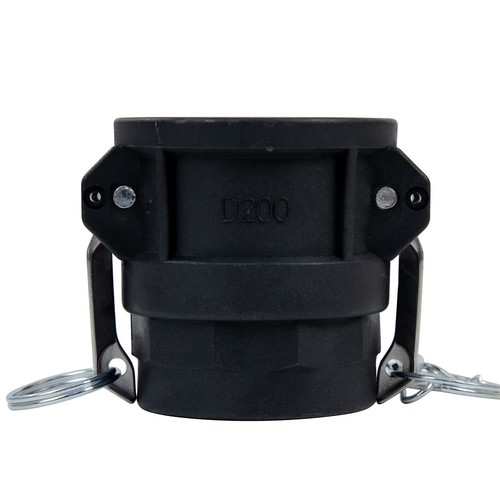Quafwia 2" Polypropylene Camlock Fitting Type D Female Coupler x Thread | eBay
