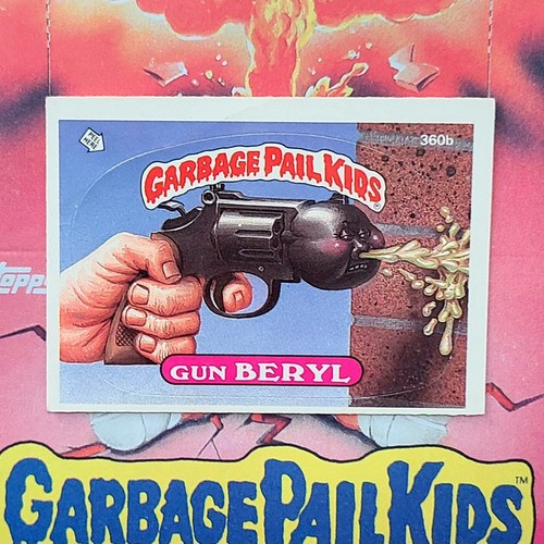 TOPPS 1987 Garbage Pail Kids 9th Series Gun Beryl Card 360b | eBay