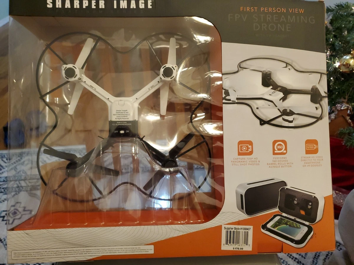 SHARPER IMAGE DRO-004 Lunar Drone With Smartphone Viewing,, 57% OFF