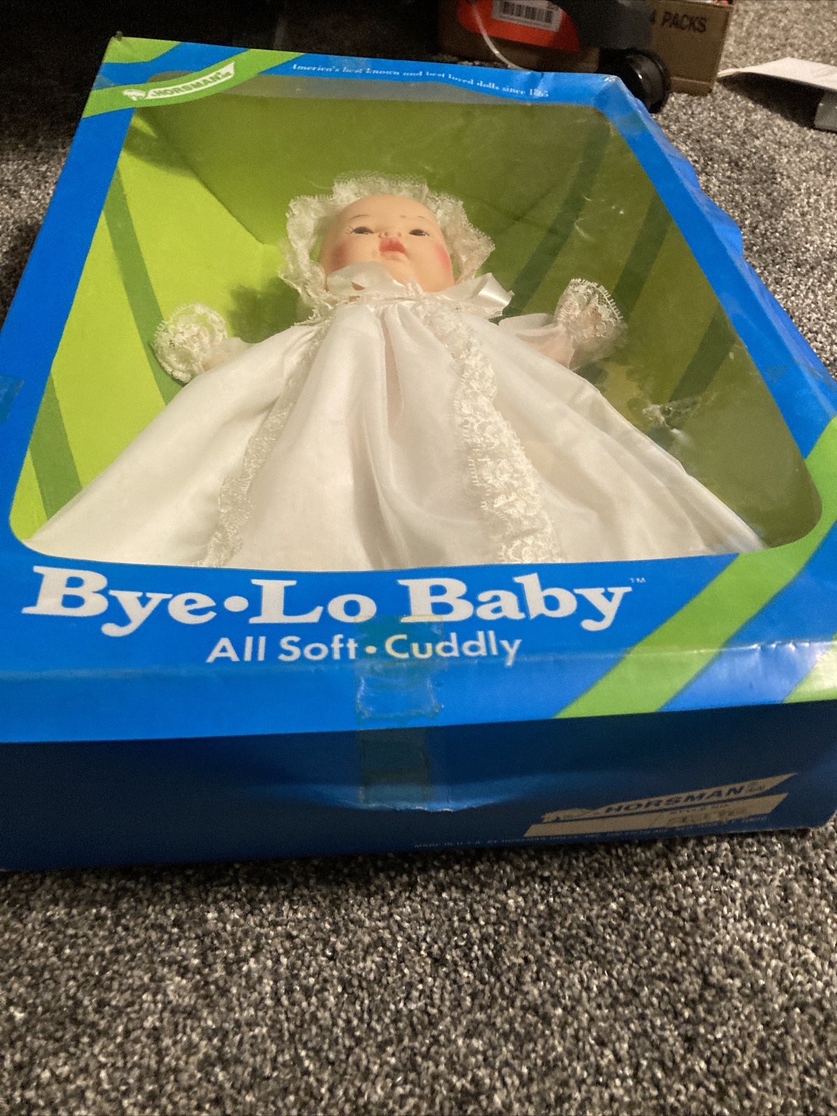 BYE-LO BABY DOLL HORSMAN 4376 in ORIGINAL BOX | eBay