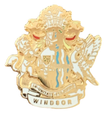 Windsor City Coat Of Arms Quality enamel lapel pin badge T607 | eBay UK