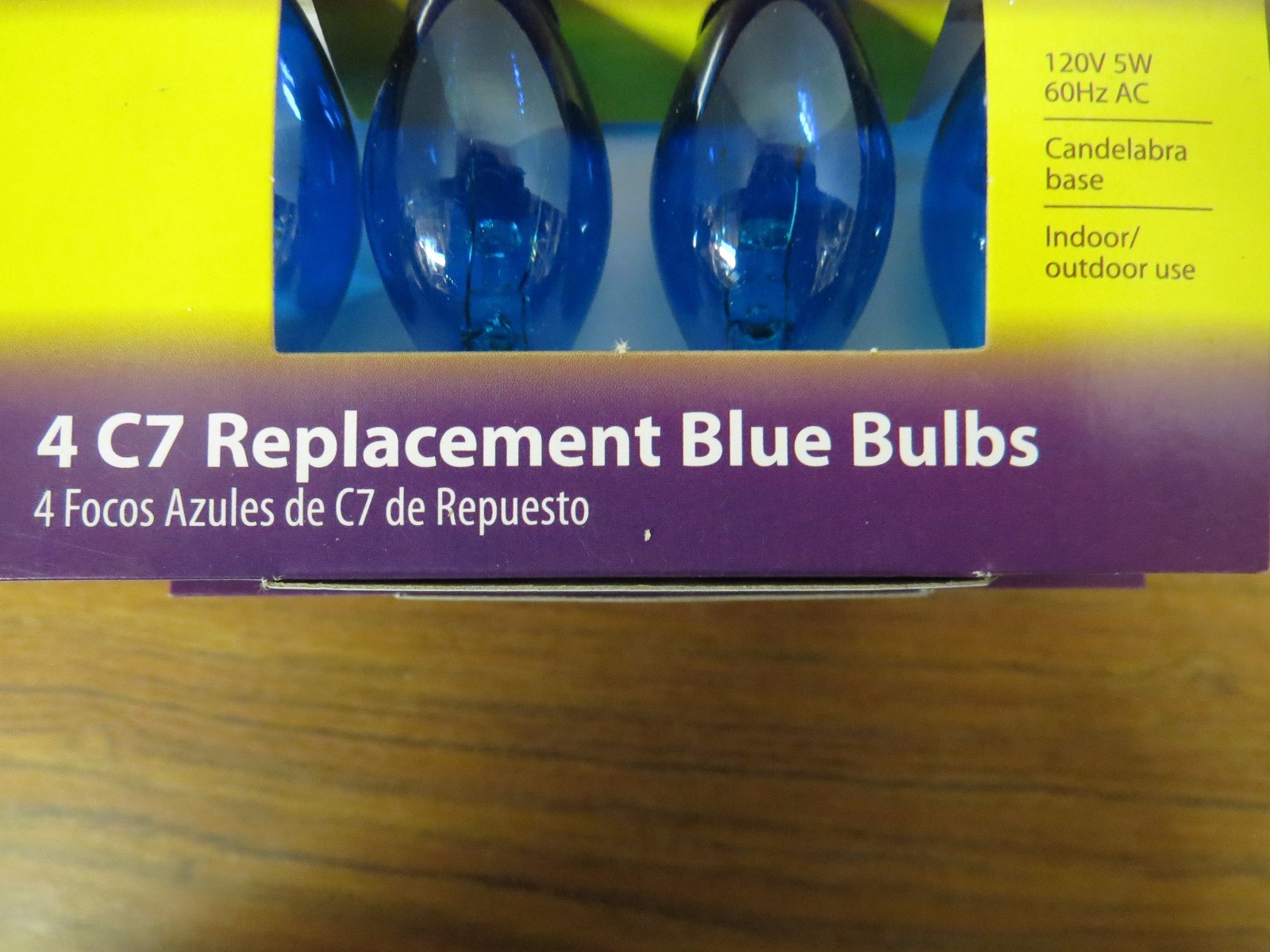 +lot of 4 Light Keeper Pro 4 C7 Replacement Bulbs 120v 5w 60hz AC ...