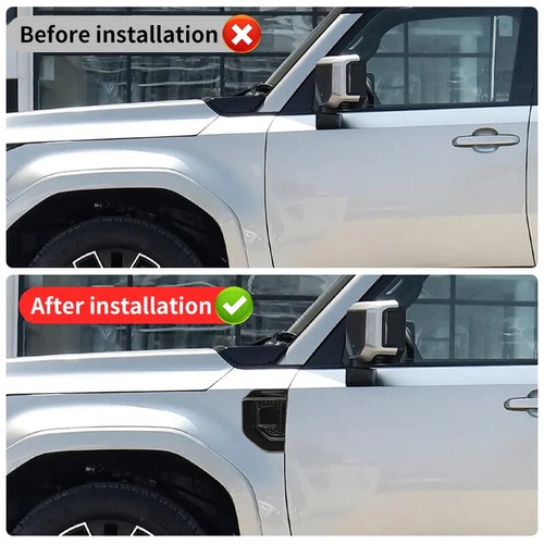 For 2024 2025 Lexus GX550 Side Fender Badge Emblem Decor Cover Trim ...