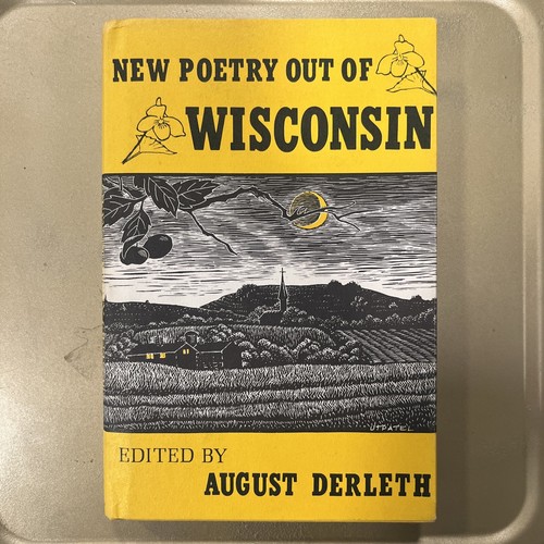 New Poetry Out Of Wisconsin Edited By August Derleth | eBay