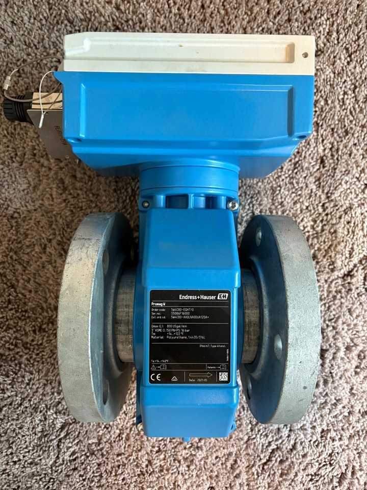 Endress Hauser Promag W400 Electromagnetic Flow Meter 3" | eBay