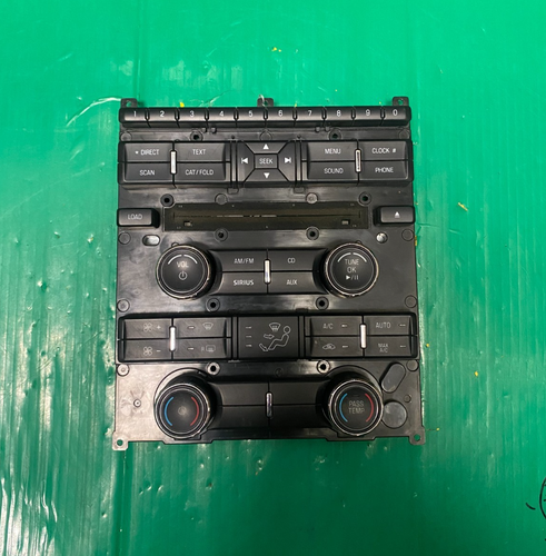 2010-2012 Ford Taurus AC Heater Climate Control & Radio AG1T-18A802-BB ...
