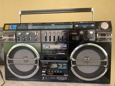 Vintage Boombox Lasonic TRC-931 First Gen Radio Cassette Player ...