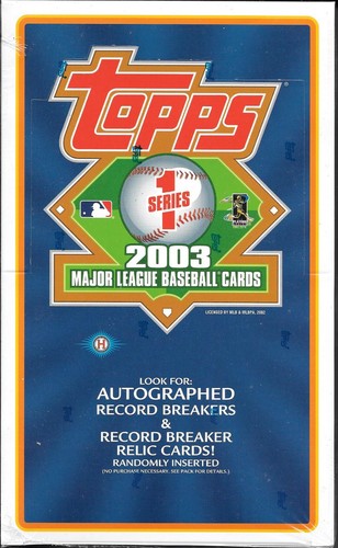 2003 Topps series 1 baseball sealed hobby box | eBay
