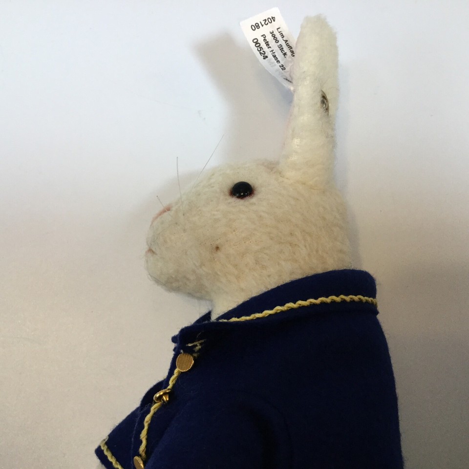 Steiff Peter Hase Limited Edition PETER RABBIT 100th Anniversary ...