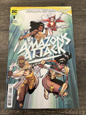 Dawn Of DC: Amazon Attack #1 (DC 2023) Cover: Clayton Henry BRAND NEW ...