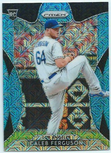 2019 Panini Prizm Blue Mojo Caleb Ferguson Baseball Rookie #128 381/399 ...