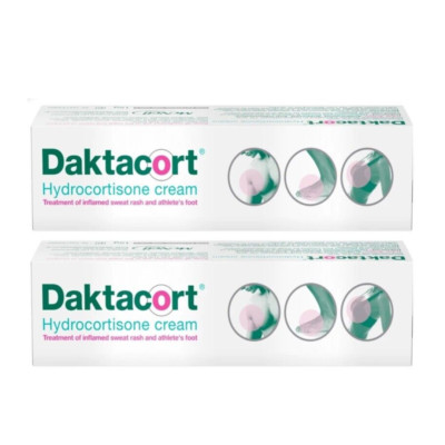 2x Daktacort Hydrocortisone Triple Action Cream 15g UK Pharmacy. | eBay UK