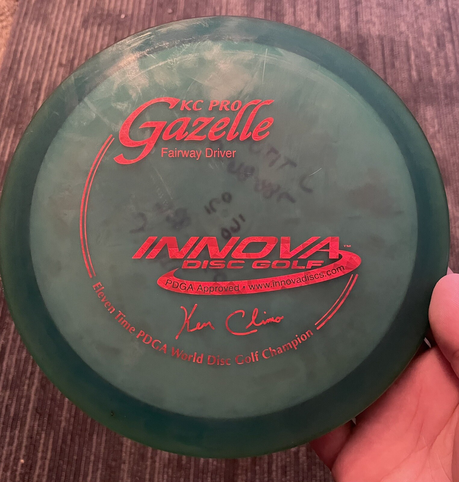 Rare 11x KC PRO GAZELLE 160 g Innova Disc Golf OOP 8/10 | eBay